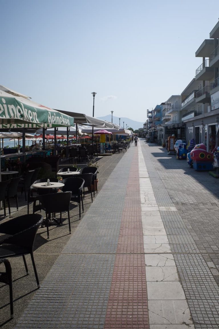 Peraia Beach: Der griechische Strand im Süden von Thessaloniki